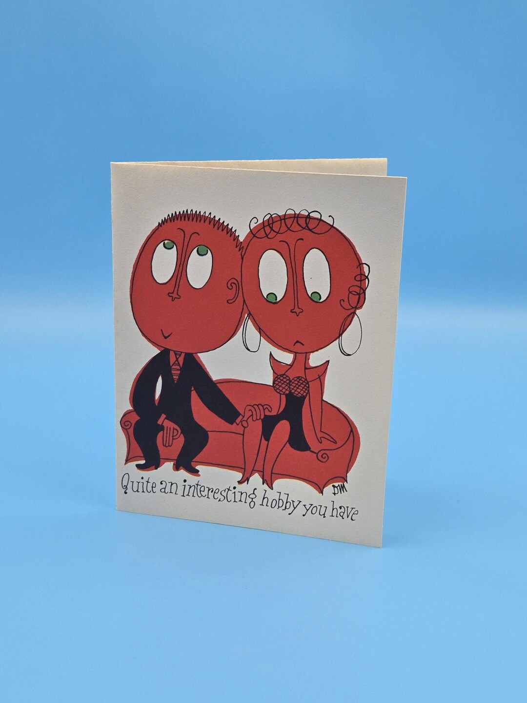 Novo Laughing Card Expectant Couple and Baby Humor Unused Vintage - Etsy