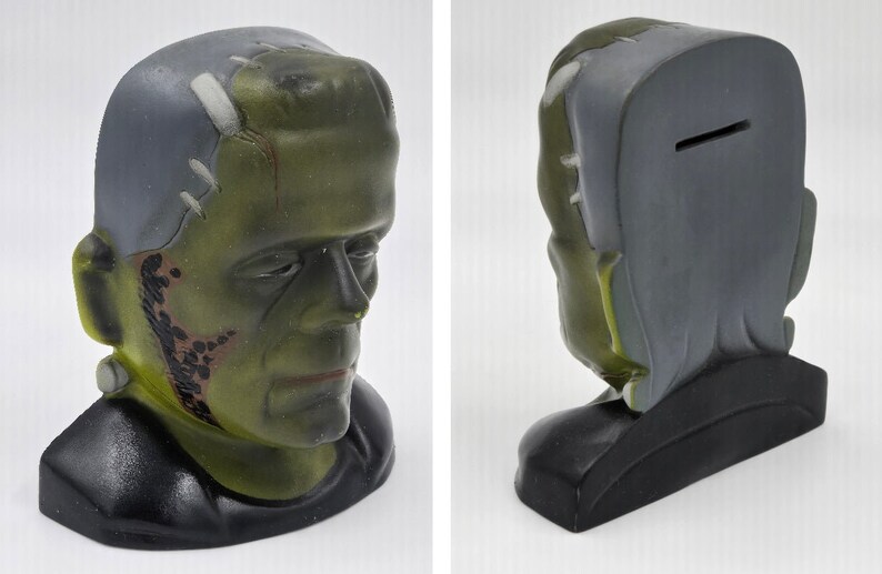 Frankenstein's Monster Vinyl Bank Vintage 1986 Universal Monsters ...