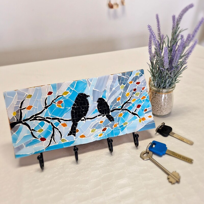 Mosaic Coat Rack - Etsy