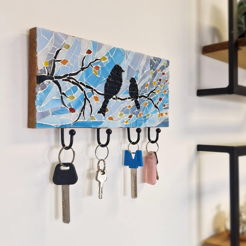 Mosaic Coat Rack - Etsy