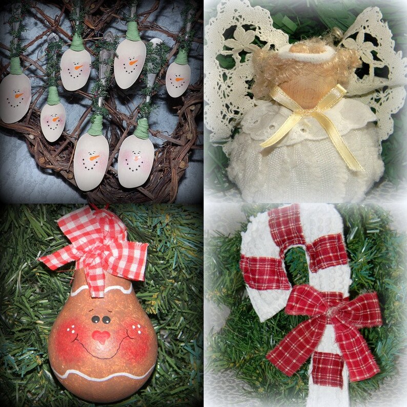 Restyled Junk Christmas Ornaments: Turn Junk & Castoffs Into Holiday ...