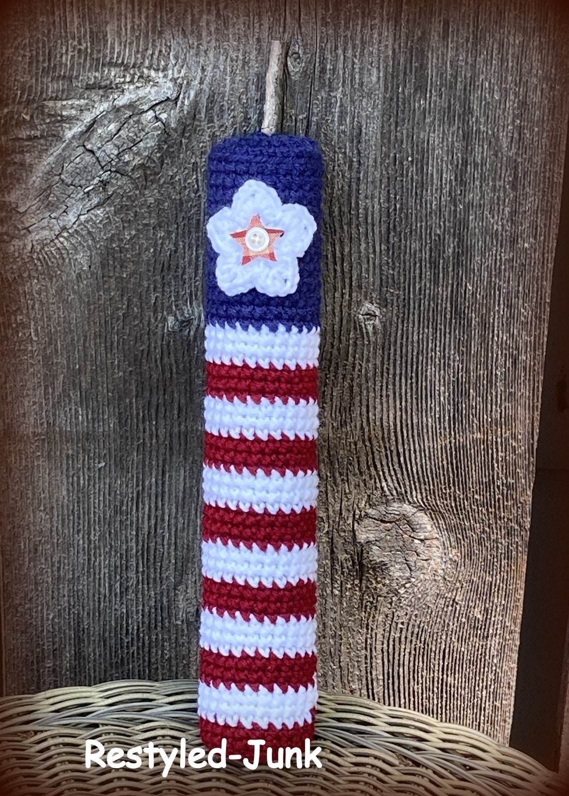 Crochet Uncle Sam Hat and Firecracker Centerpiece Pattern, Instant ...