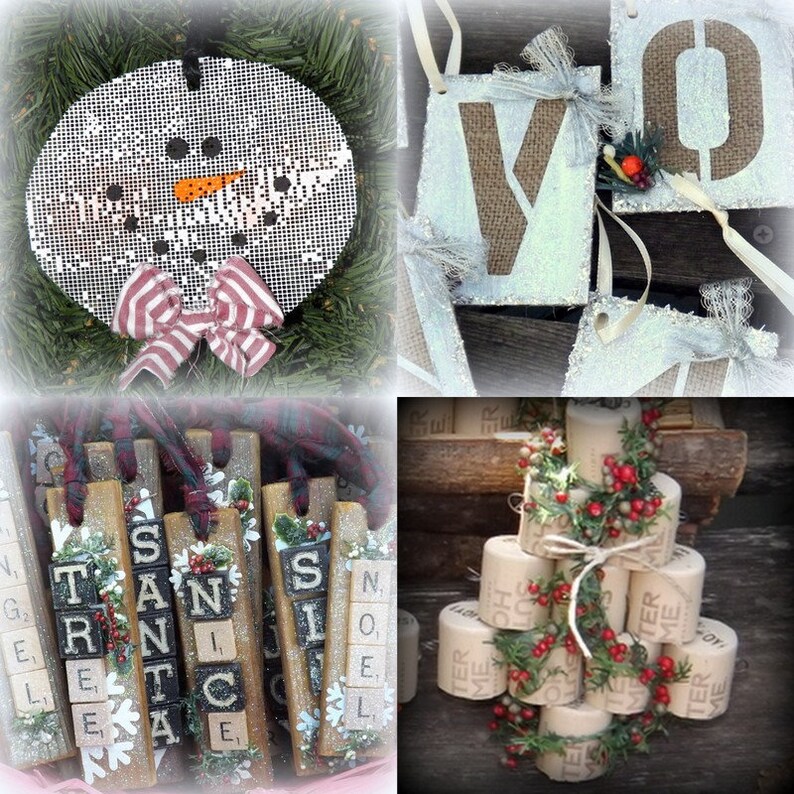 Restyled Junk Christmas Ornaments: Turn Junk & Castoffs Into Holiday ...