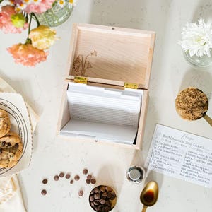 Recipe Cards Set of 50 4x6 Cards as Kitchen Organizer Bridal Shower ...