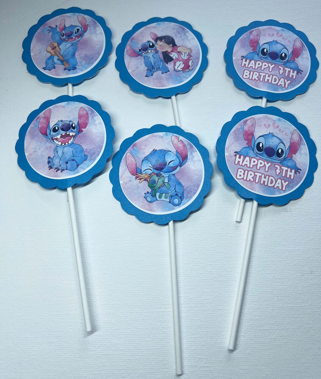 Alien Dog Cupcake Toppers, Lilo Cupcake Toppers, Cupcake Toppers With ...