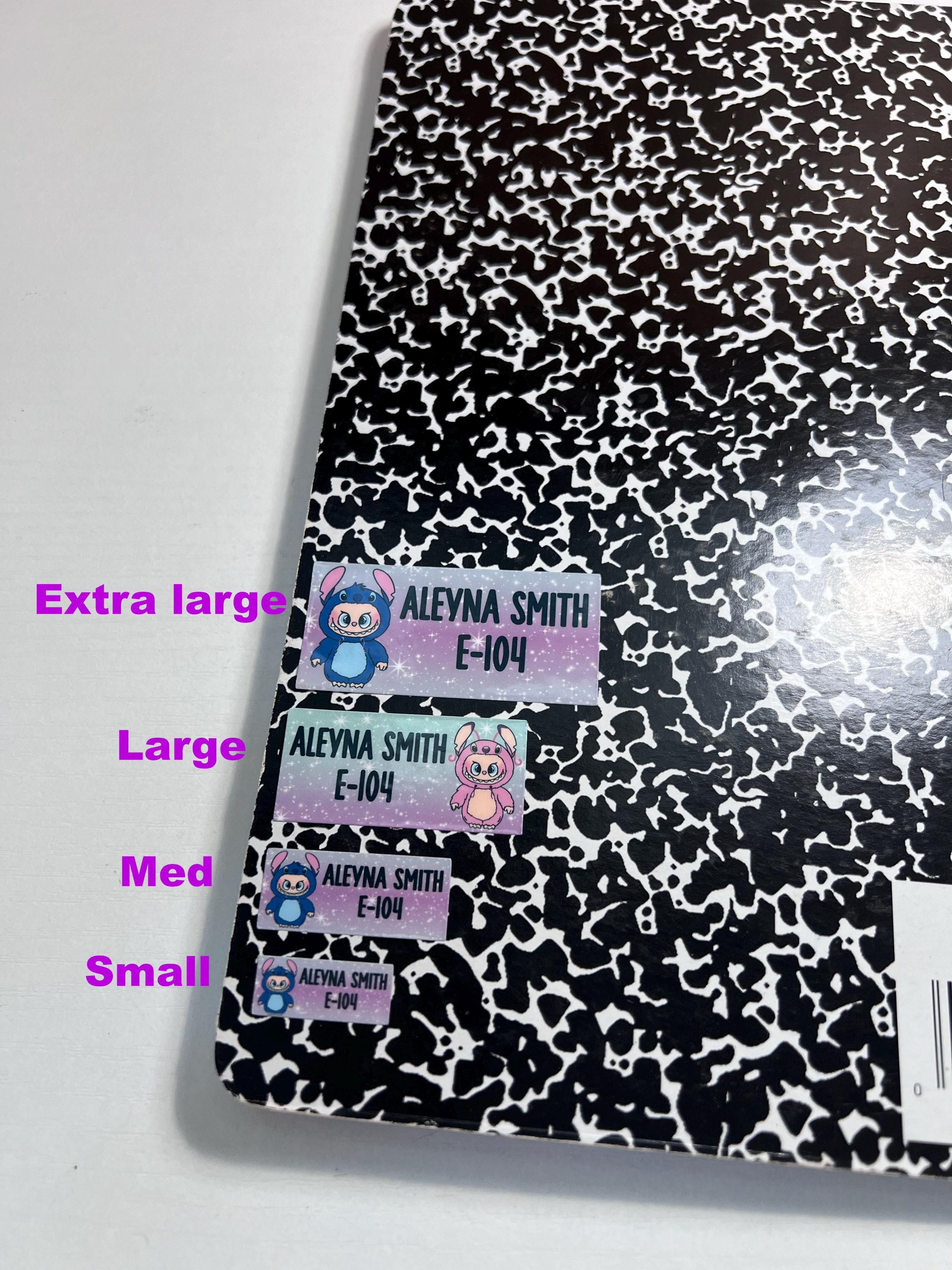 School Label Sticker Waterproof Clear Overlay School Supplies Back to ...