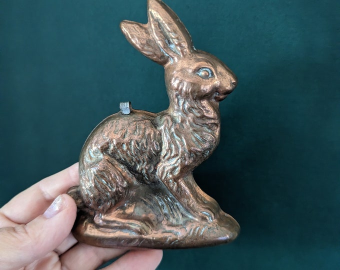 COPPER RABBIT MOLD 5 1/8 Tall X 3 3/4 - Etsy