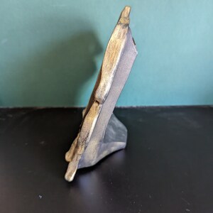 VINTAGE PICTURE FRAME Garry Sharpe Design Ceramic Heart Shaped Ornate ...