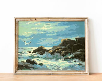 Paint by Number Ocean - Etsy