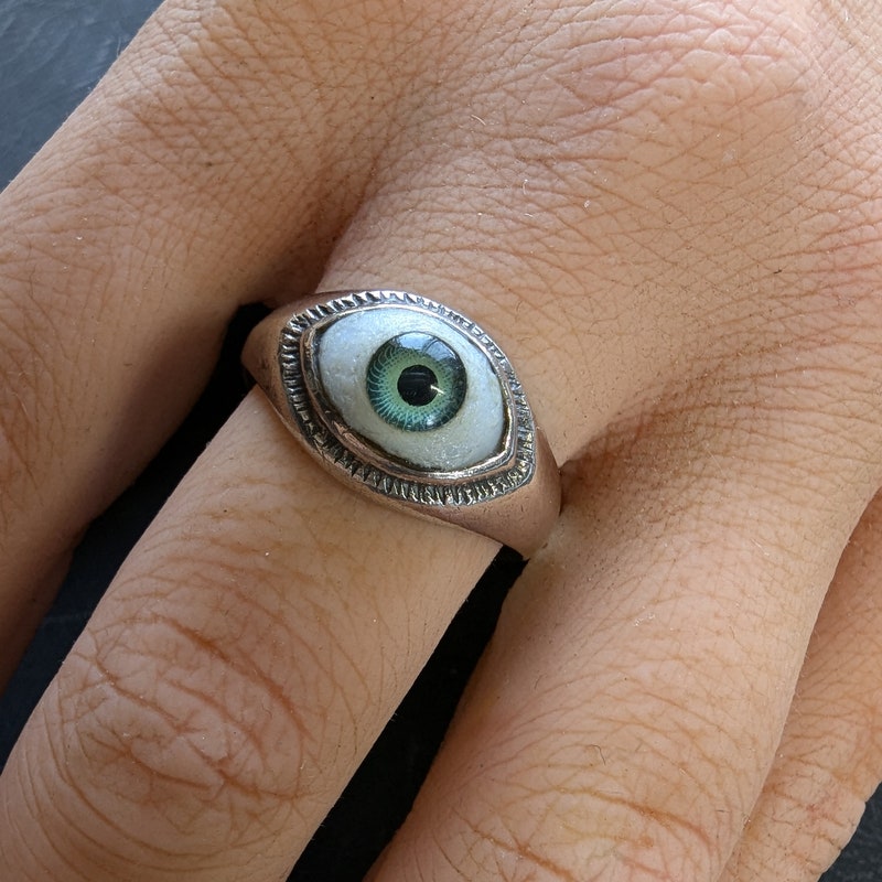 Eyeball Ring - Etsy
