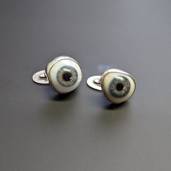 Glass Cufflinks - Etsy