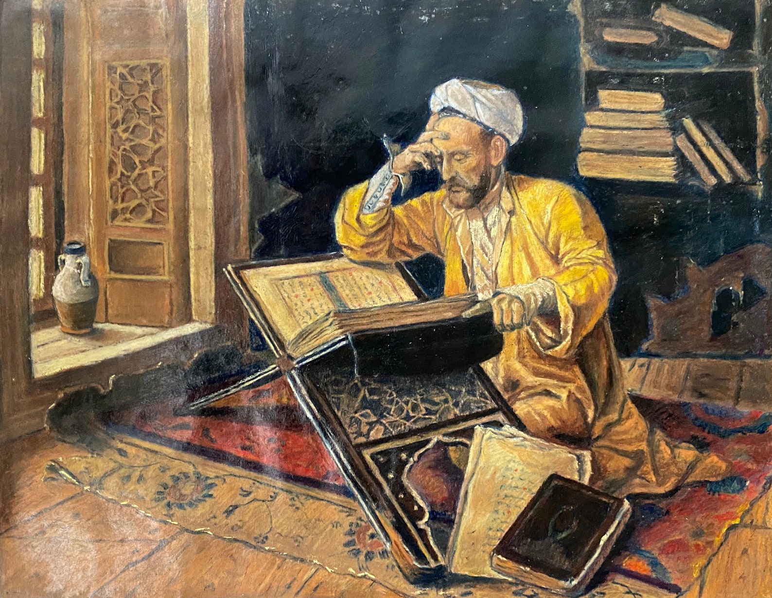 Osman Hamdi Bey Reproduction / Oil Pastel. / Osman Hamdi Bey : an ...