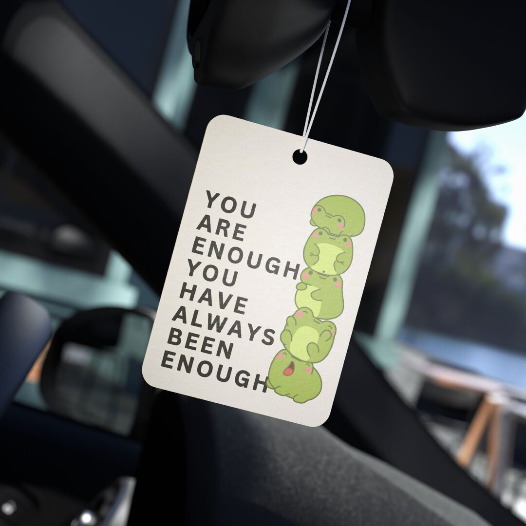 Beautiful Car Diffuser,motivational Quote Auto Air Freshener Cute Car ...