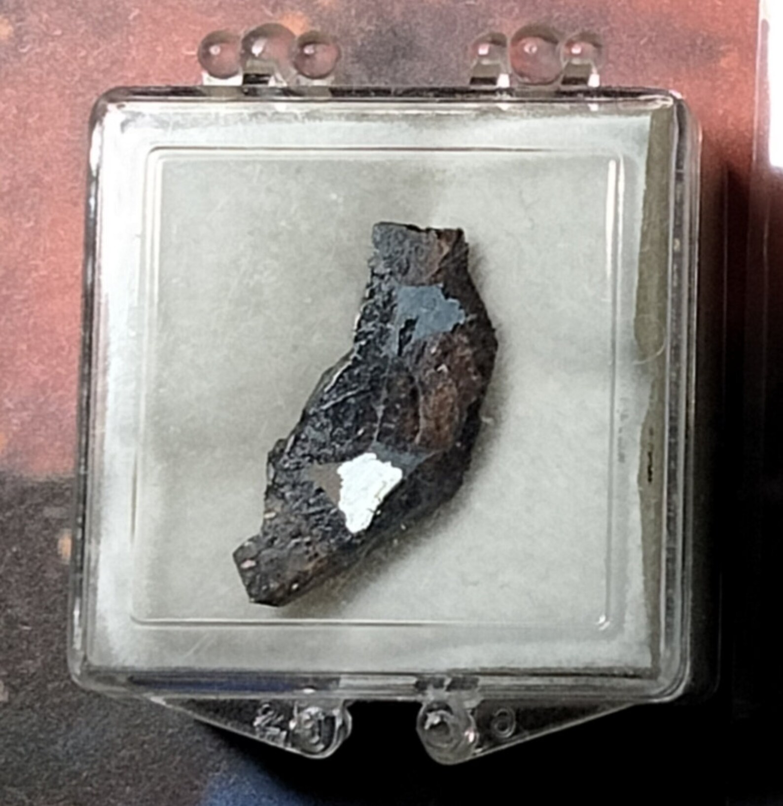 BRENHAM Meteorite LOVE Display Rare Meteorite Writing With Brenham ...