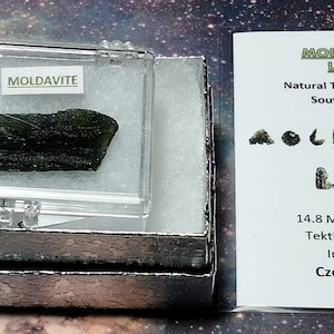 Sale Rare 5.5-gram MOLDAVITE Tektite Meteorite Impact Glass With a ...