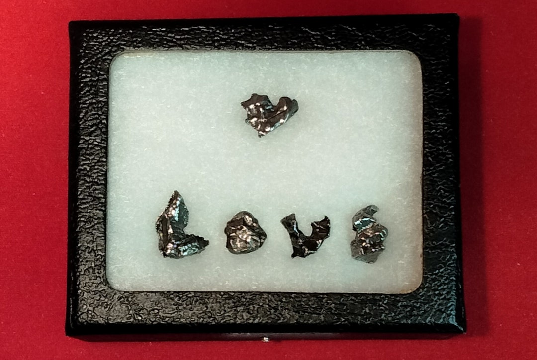 Sale Cute Rare METEORITE LOVE Display and Natural Campo Del Cielo ...