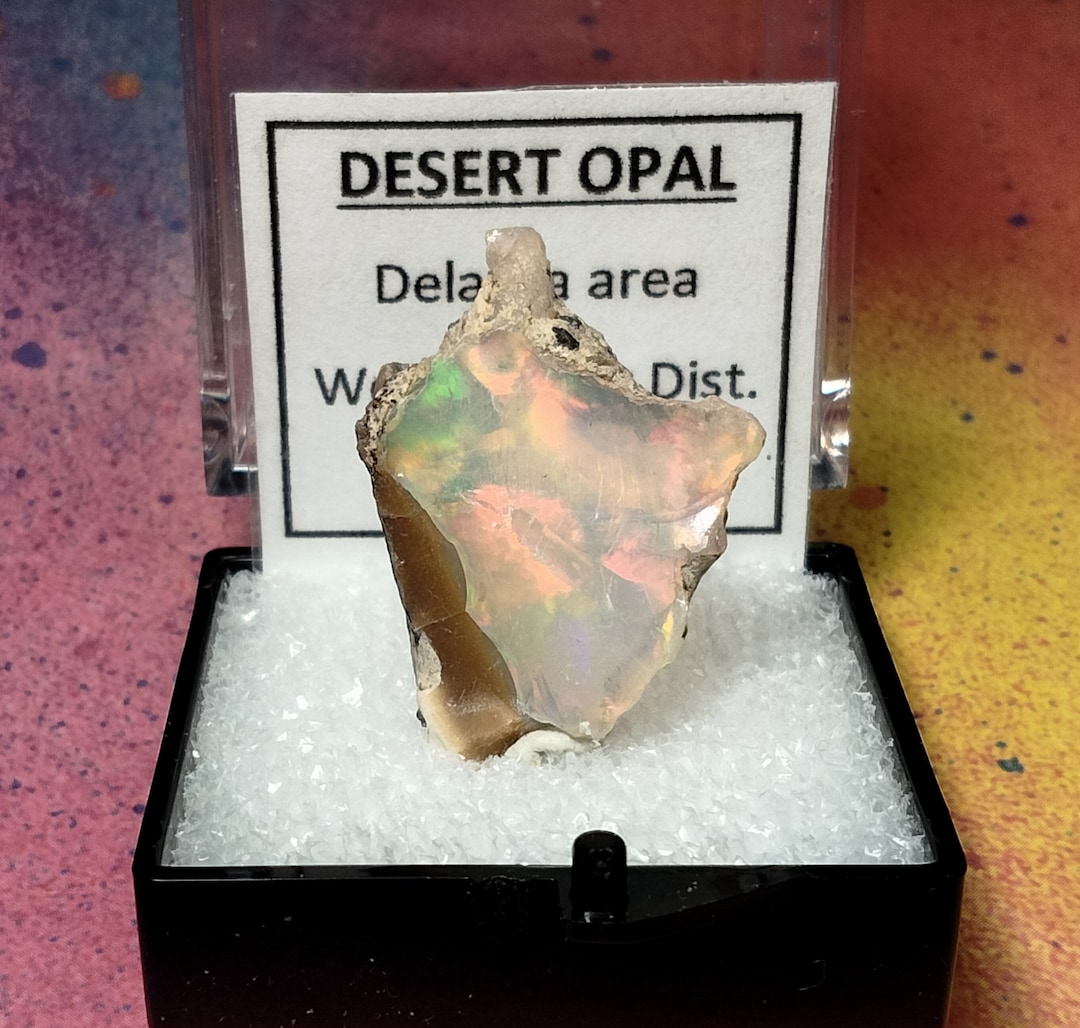 Sale OPAL Natural Rainbow Flash Desert Opal Rough Gemstone Mineral ...
