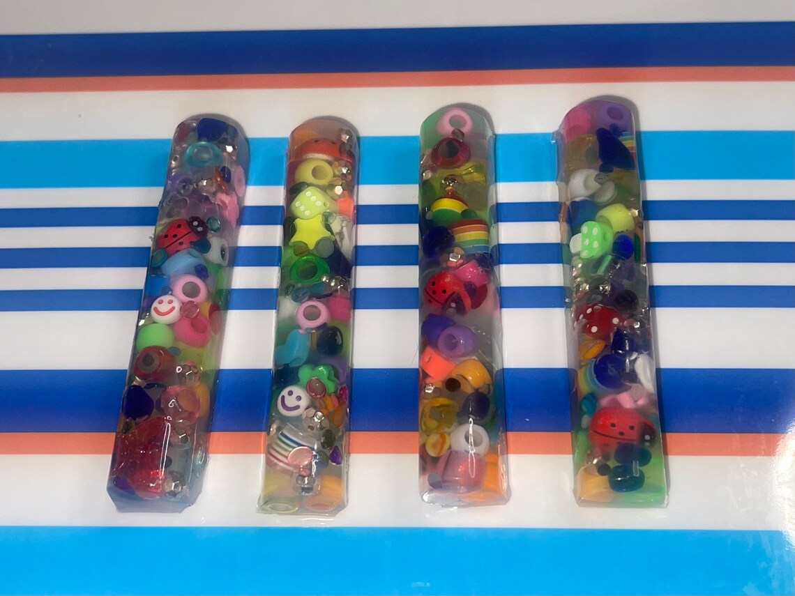 4 X Picky STICKS / Silicone Picky Pads - Can Help With ADHD, Skin ...
