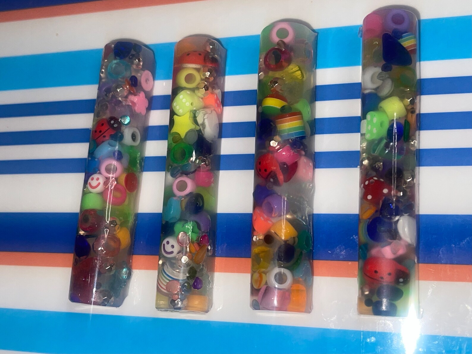 4 X Picky STICKS / Silicone Picky Pads - Can Help With ADHD, Skin ...