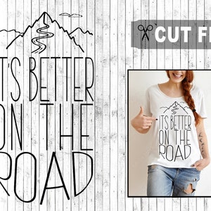 Open Roads & Good Music Svg Road Trip Svg Travel Svg Girls - Etsy