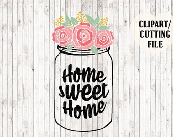 Mason Jar Quote Svg | Etsy