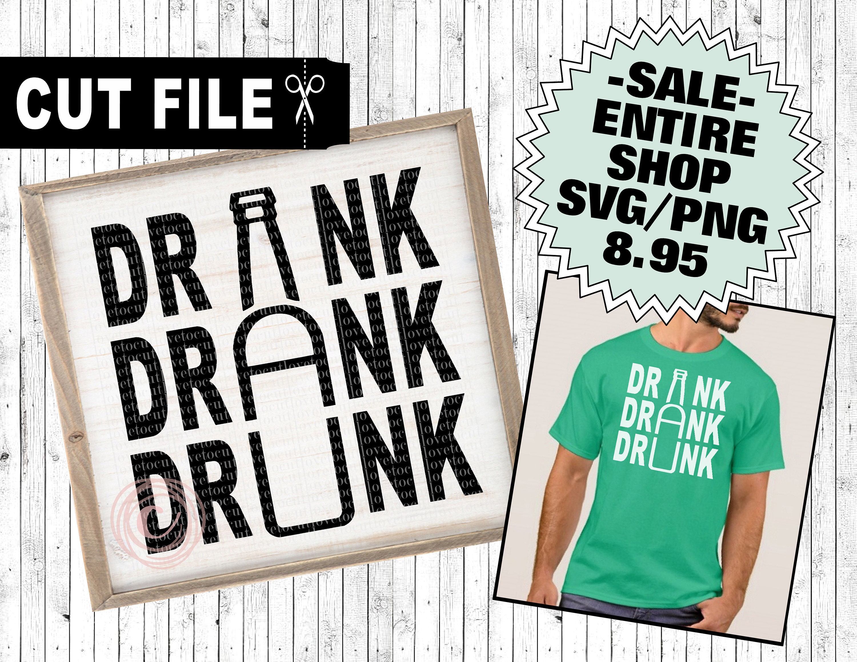 Drink Drank Drunk Svg Funny St Pattys Day Svg Beer Svg File - Etsy