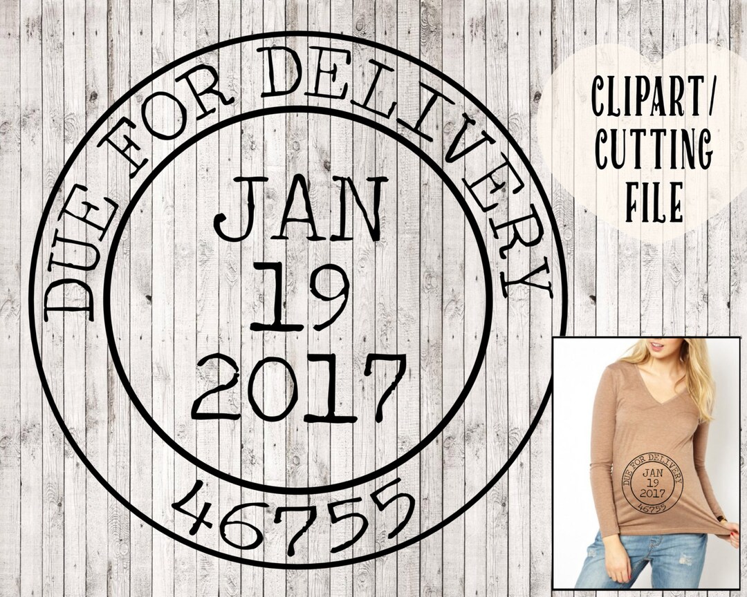 Maternity Svg Files Due Date Svg Pregnancy Svg Mom to Be - Etsy