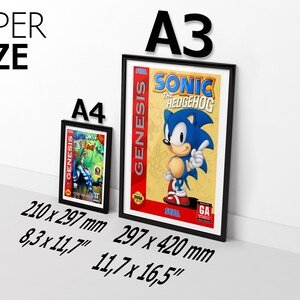 Arcade Wall Art, Sega Genesis Games Posters Pack, Retro Gaming Posters ...