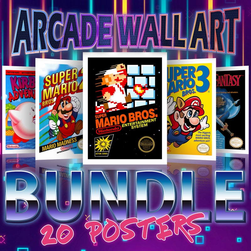 Nintendo Printables - Etsy