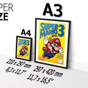 Arcade Wall Art, NES Games Posters Pack, Retro Gaming Posters, Wall Art ...