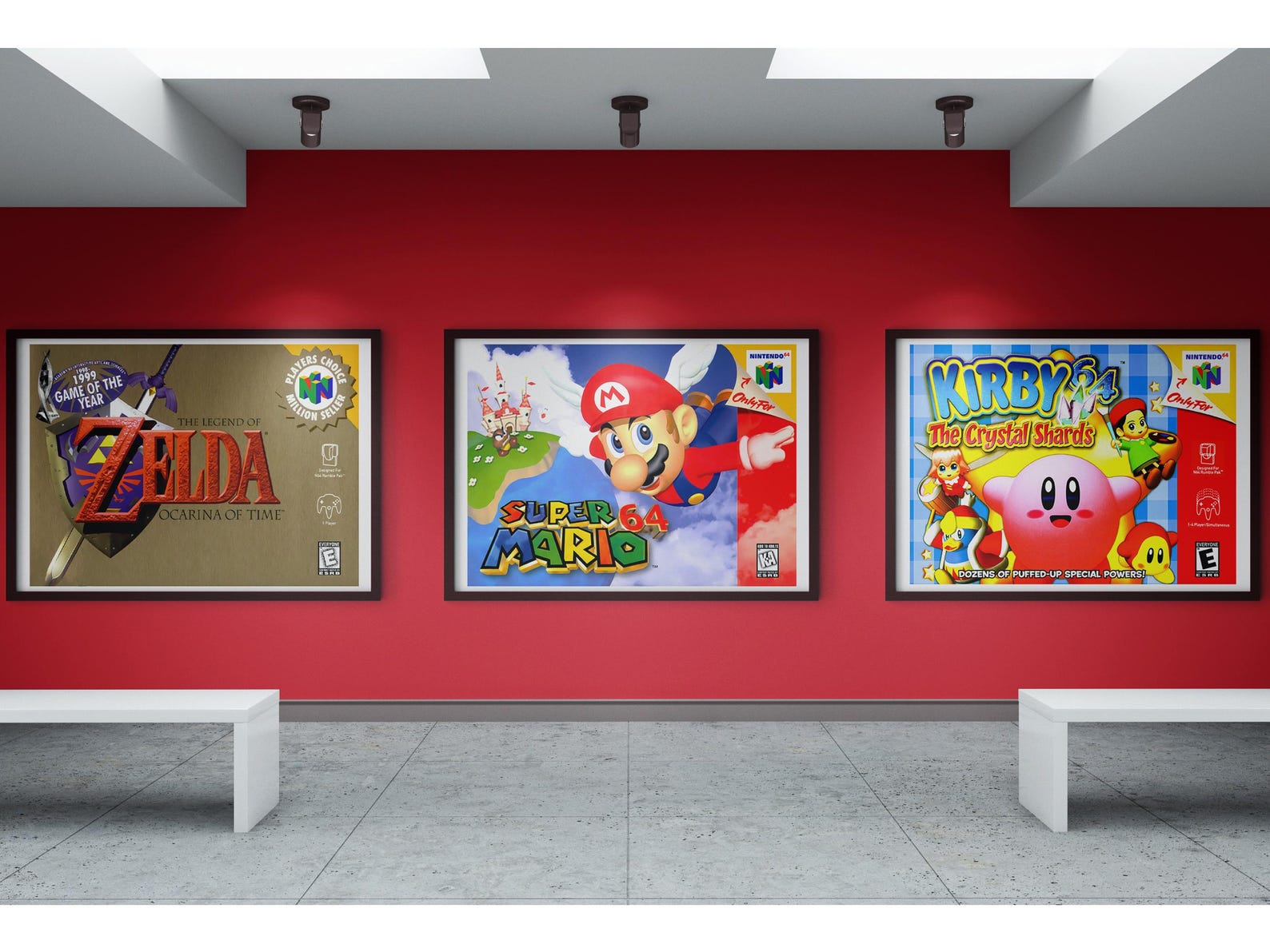 Arcade Wall Art, N64 Games Posters Pack, Retro Gaming Posters, Wall Art ...