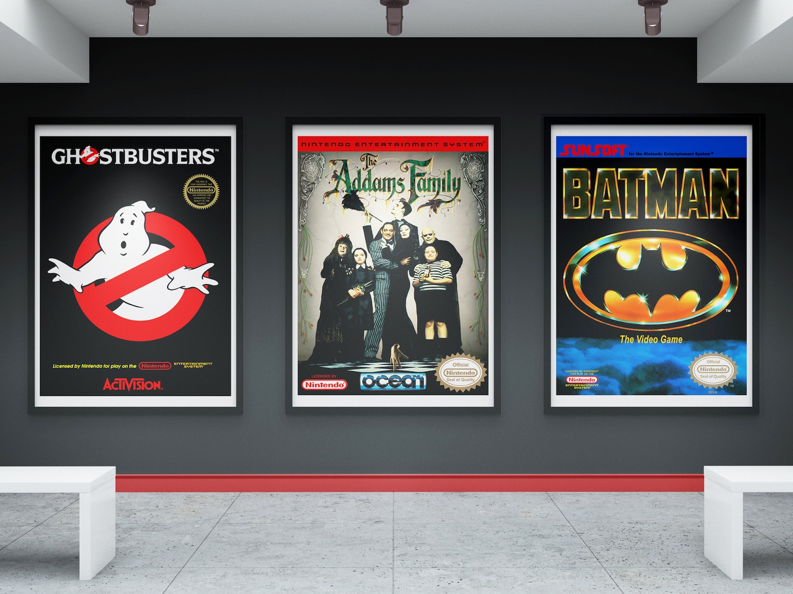 Arcade Wall Art, NES Games Posters Pack, Retro Gaming Posters, Wall Art ...