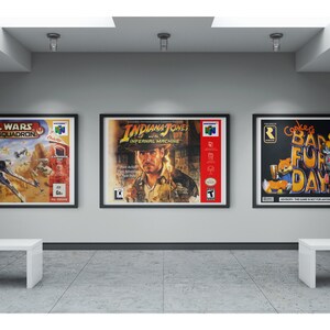 Arcade Wall Art, N64 Games Posters Pack, Retro Gaming Posters, Wall Art ...