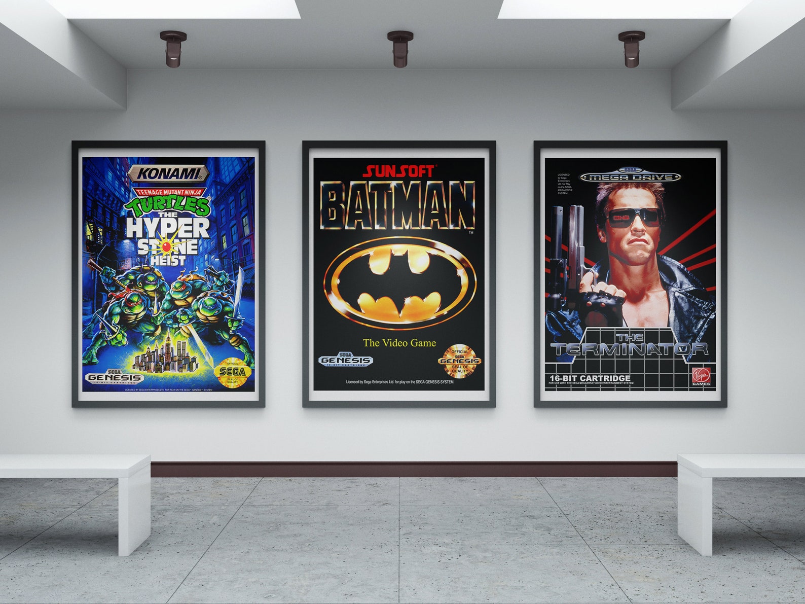 Arcade Wall Art, Sega Genesis Games Posters Pack, Retro Gaming Posters ...