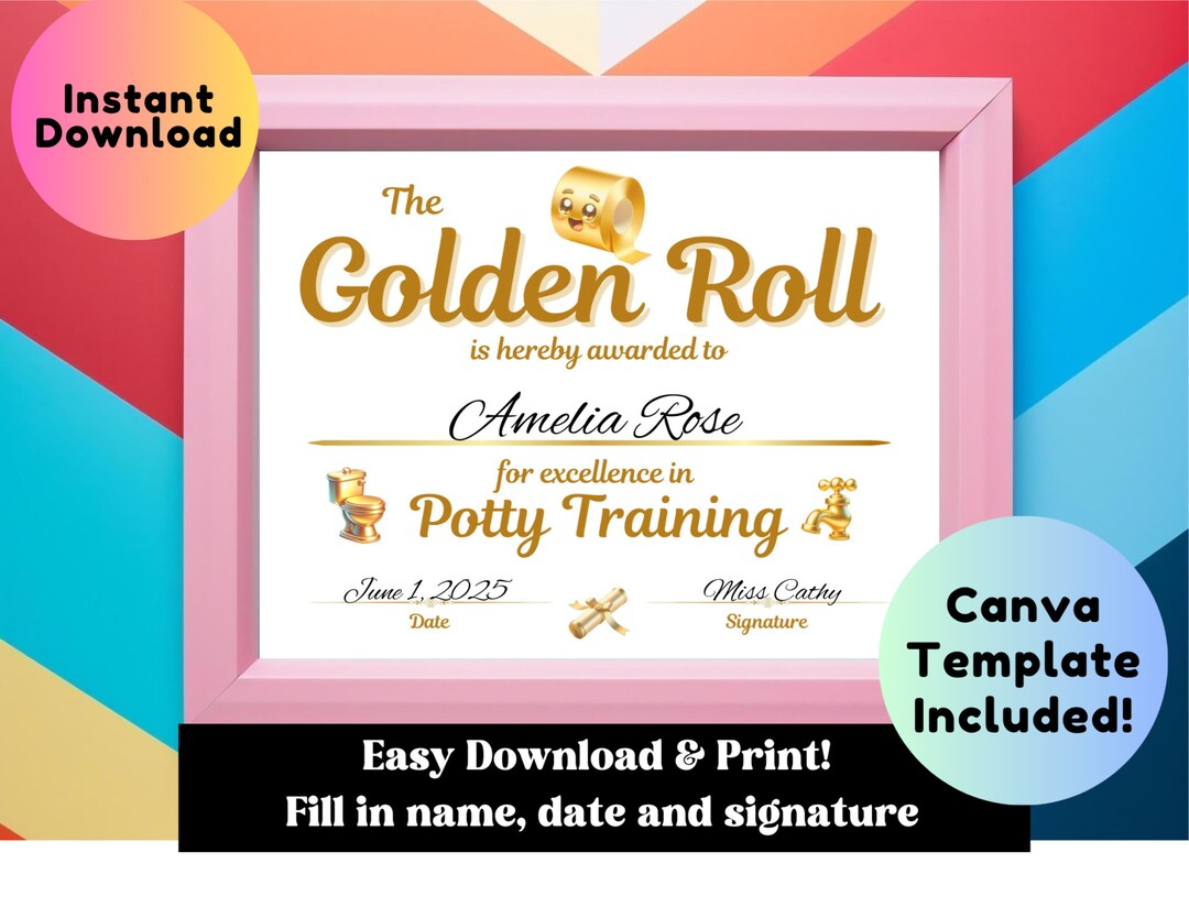 Potty Training Chart Award | Preschool Supplies | Daycare Tools Boys ...