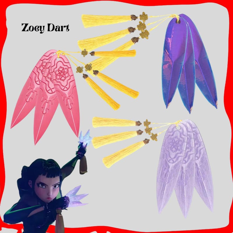 Zoey Kpop Demon Hunters Weapon - Etsy