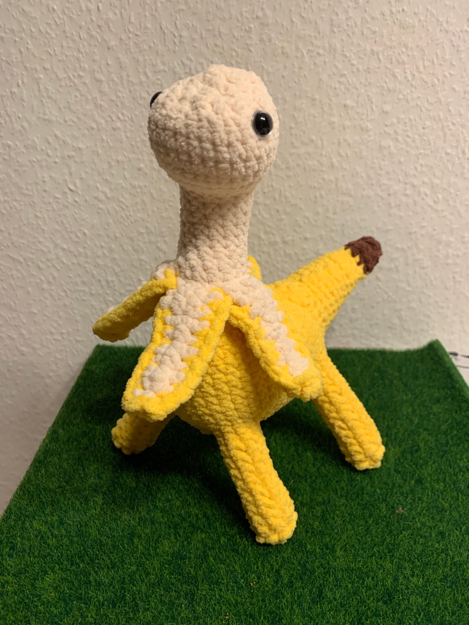 Bananasaurus Crochet Amigurumi Plush Toy - Etsy