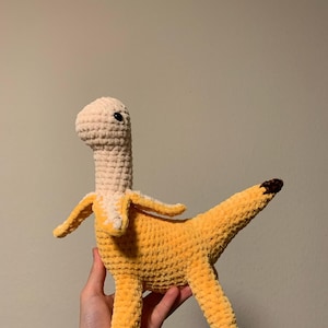 Bananasaurus Crochet Amigurumi Plush Toy - Etsy