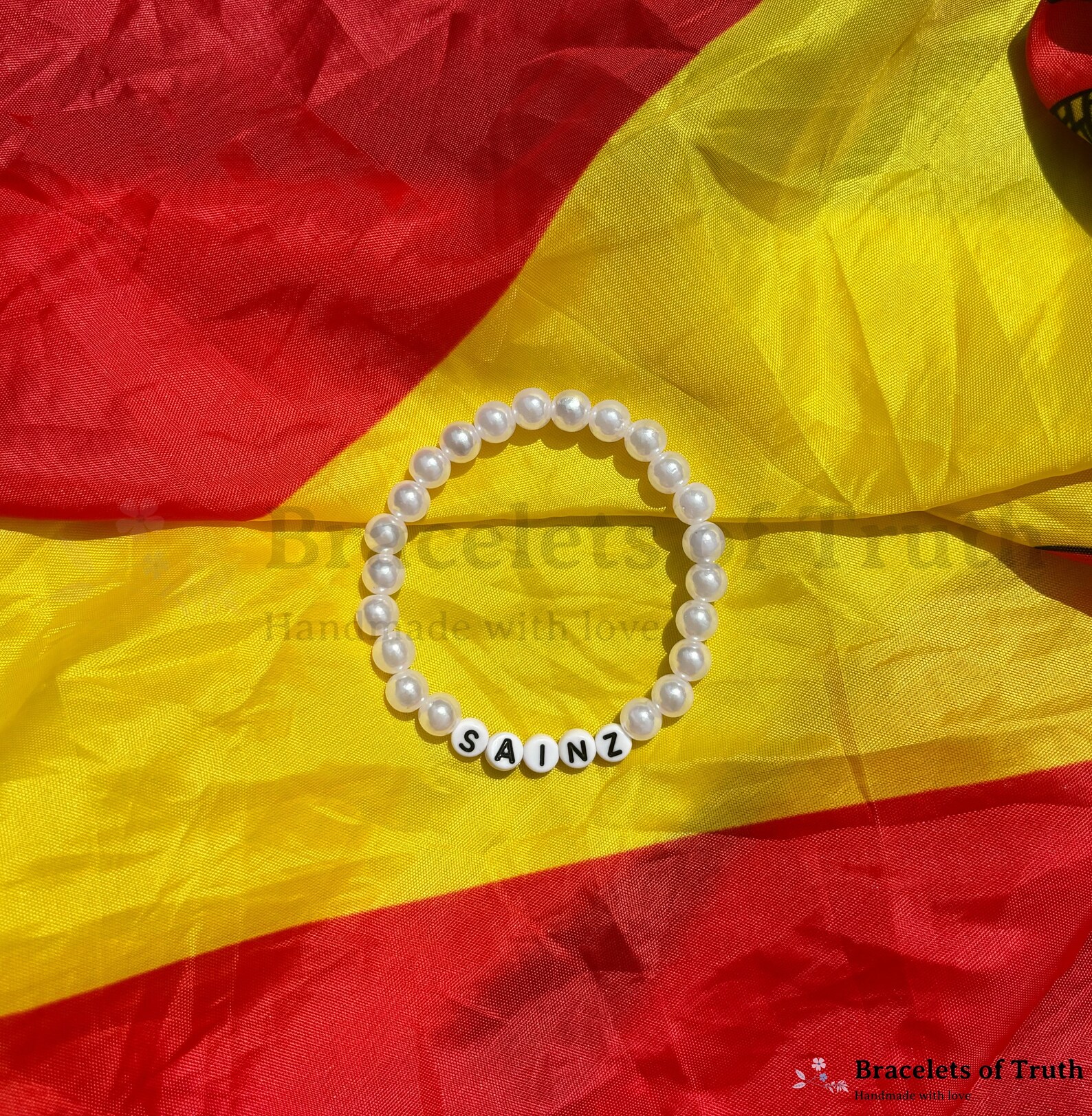 Carlos Sainz Bracelet Formula 1 Smooth Operator Chili Ferrari - Etsy