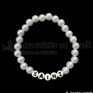 Carlos Sainz Bracelet Formula 1 Smooth Operator Chili Ferrari - Etsy