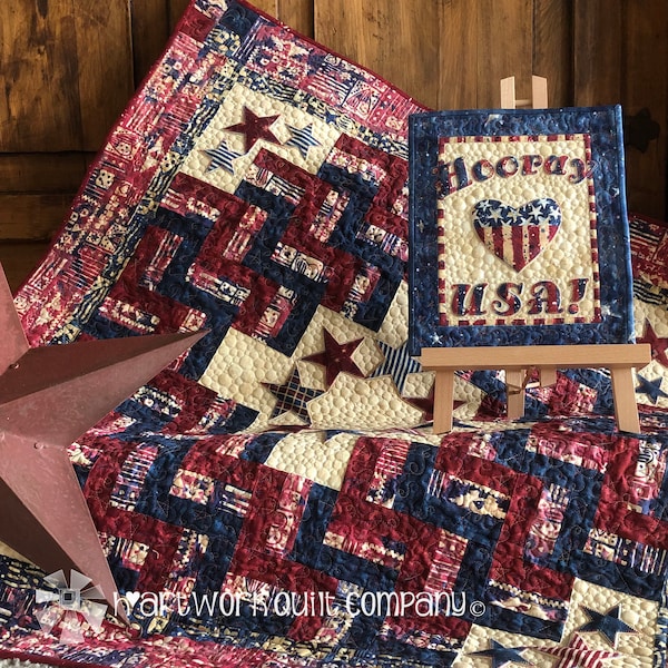 Patriotic Quilt Patterns - Etsy