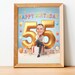 PERSONALIZED 55th BIRTHDAY Extra Special Day Caricature Photo to ...