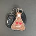 Poop Emoji Keychain | Embroidered Keychain | Faux Leather Keychain ...