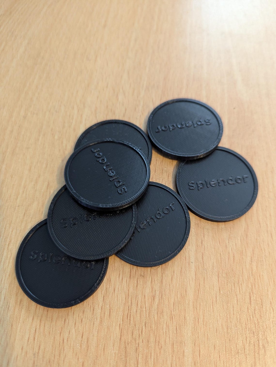 Splendor Game Tokens (1 Set of 7 Tokens) - Etsy
