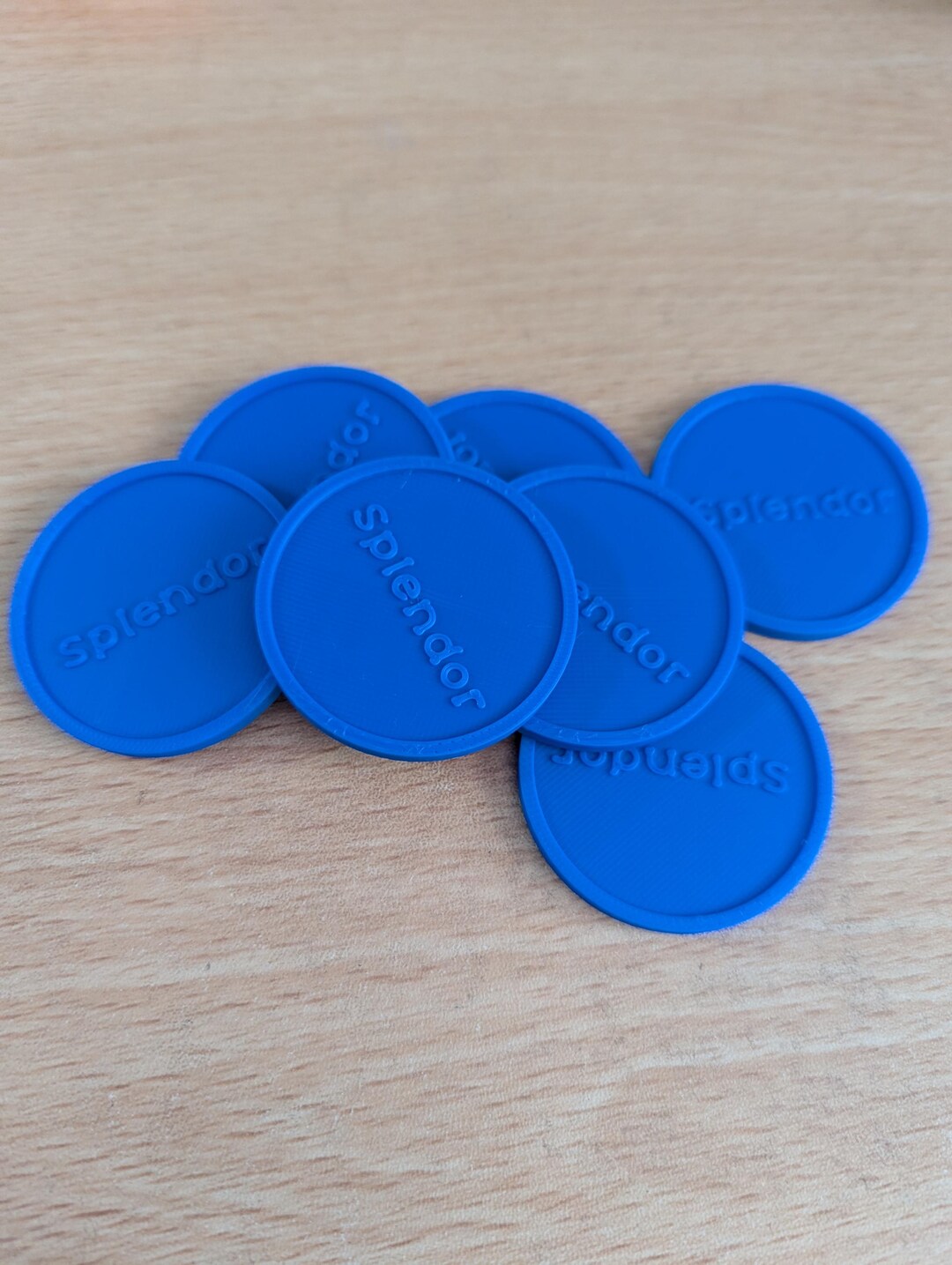 Splendor Game Tokens (1 Set of 7 Tokens) - Etsy