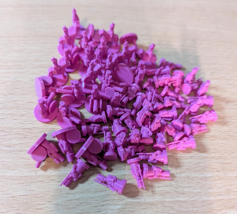 Risk Player Set (45 Infantry, 12 Cavalry, 12 Artillery) Available in ...