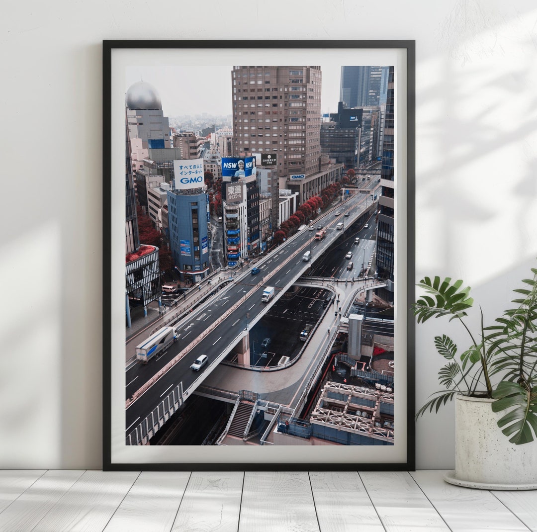 Interwoven Paths Shibuyas Urban Layers Instant Download - Etsy