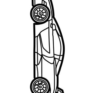 Kids Coloring Pages, Car Printable 20 Pages, Coloring Book for Kids ...