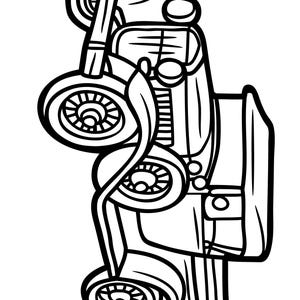Kids Coloring Pages, Car Printable 20 Pages, Coloring Book for Kids ...