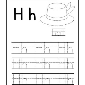 Alphabet Worksheets for Preschooler Letter Writing Black and White ...